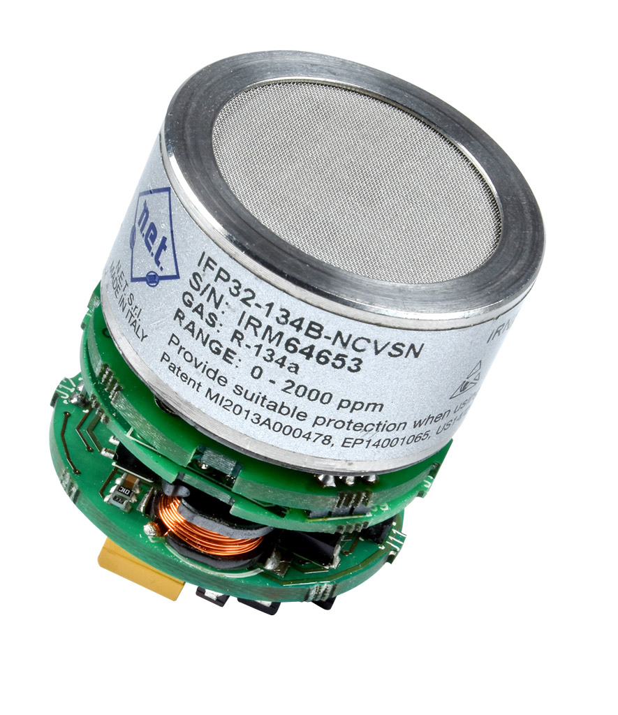 Gas sensor electronic interfaces with analog and Modbus output